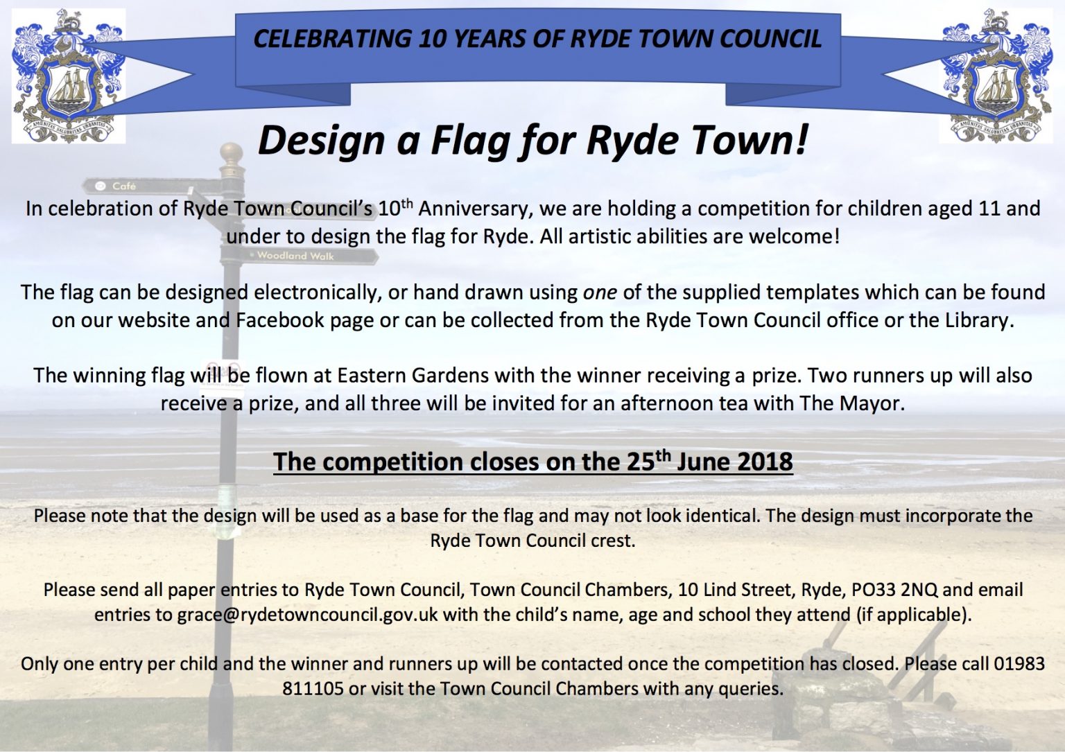 front page only – Ryde Town Council