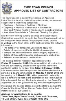 ryde 11×2 – Ryde Town Council