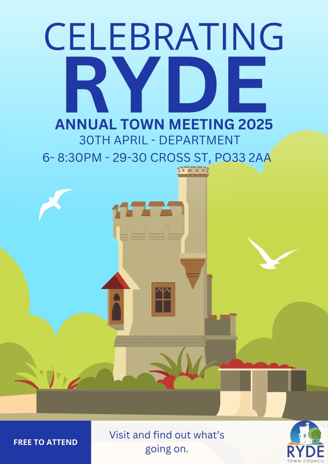 Annual Town Meeting – Celebrating Ryde 2025 – Ryde Town Council